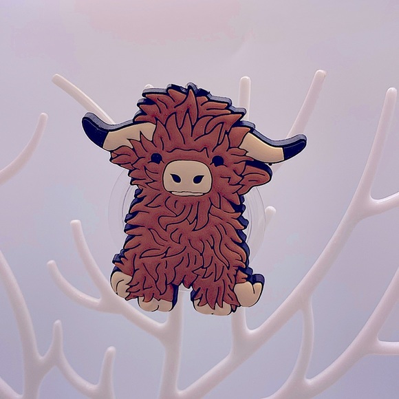 Accessories | Highland Cow Pop Socket For Your Phone | Poshmark